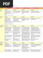 2nd Grade Research Report Rubric | PDF