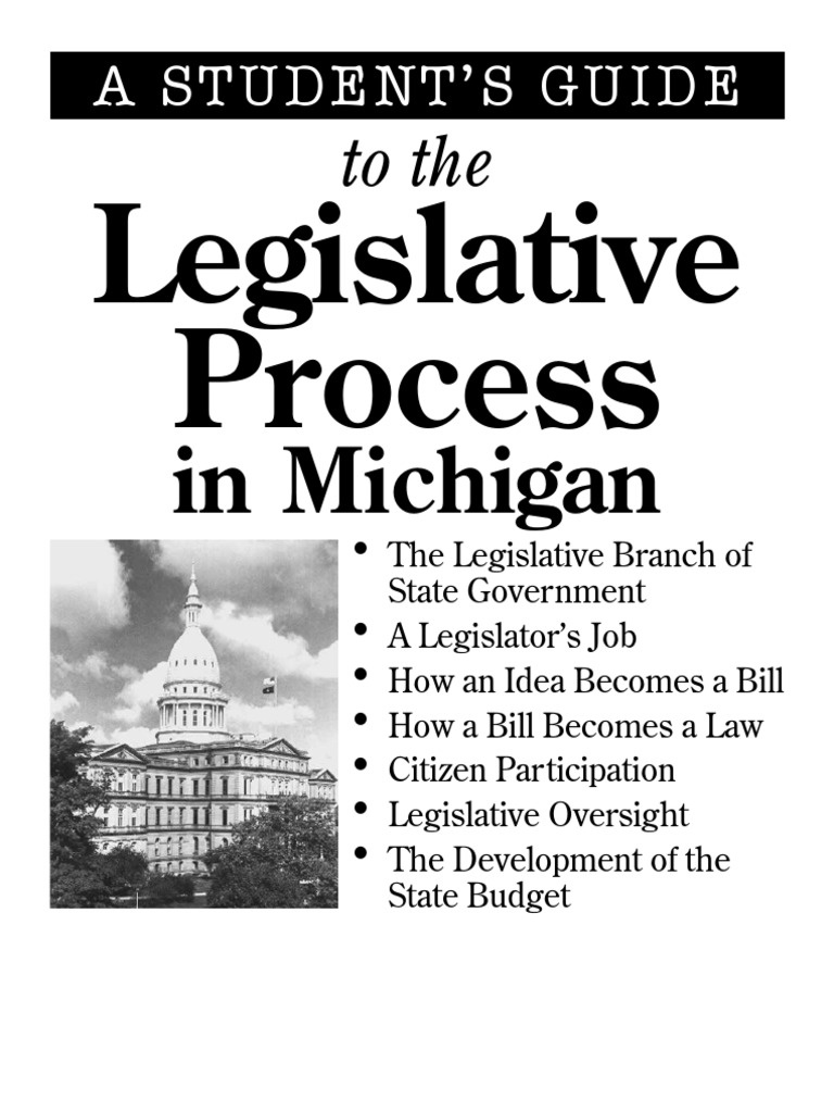 Michigan Legislative Process for Students | PDF | United States House ...