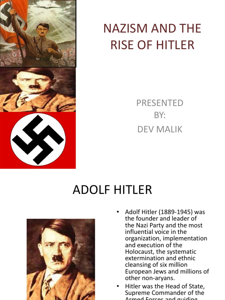 Rise of Hitler and Nazism | PDF | Nazi Germany | Nazism