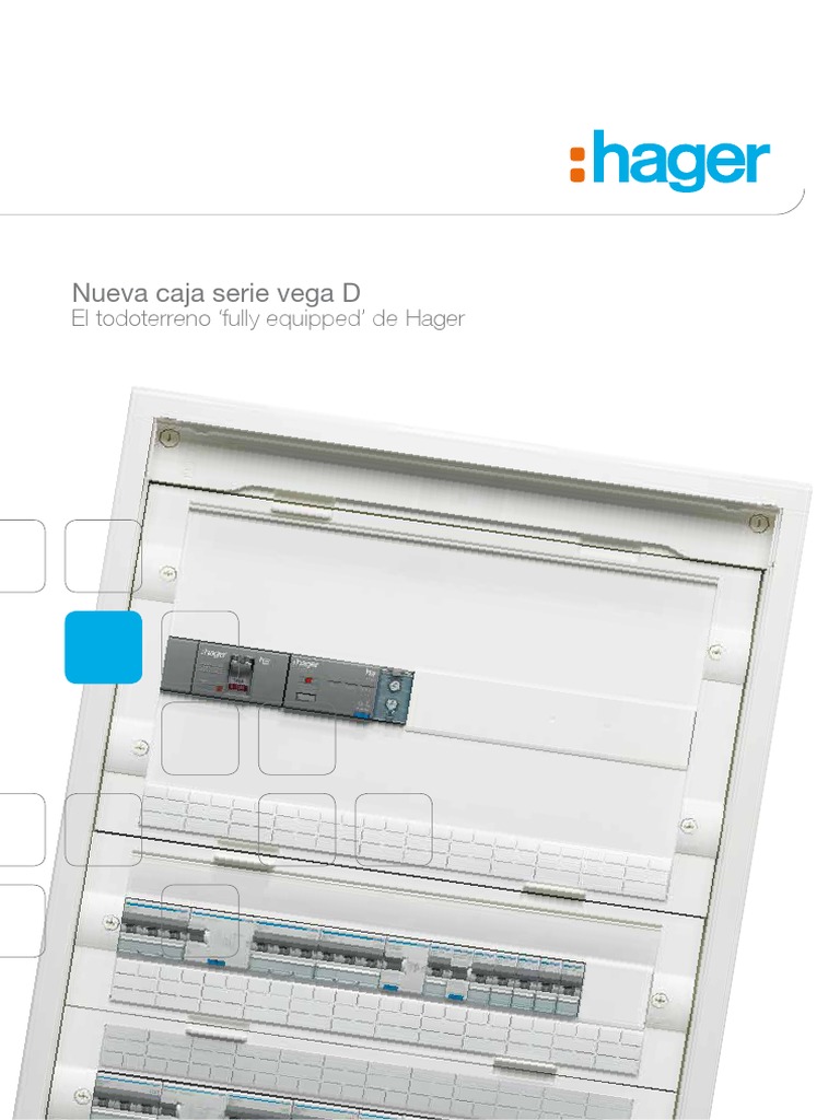 Hager Caja Serie Vega D 2014 Catálogo | PDF | Aluminio | Tornillo