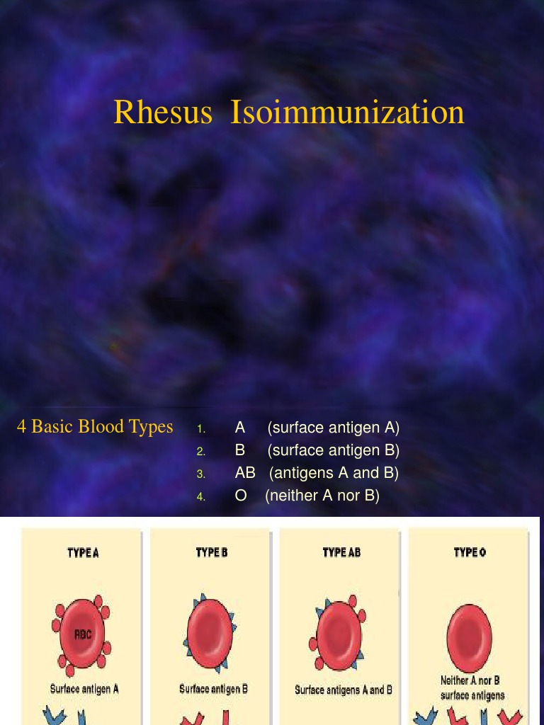 RH Isoimmunization | PDF | Blood Type | Fetus