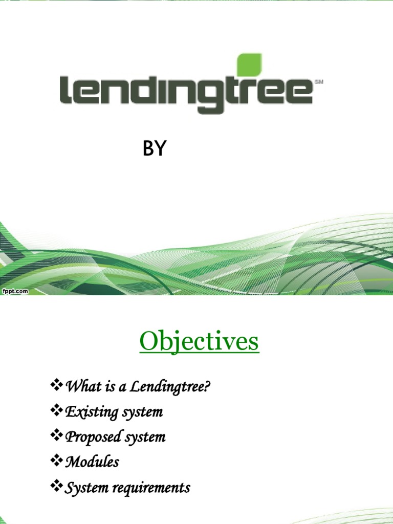 LendingTree Loan Application Overview | PDF | Web Application | Banks