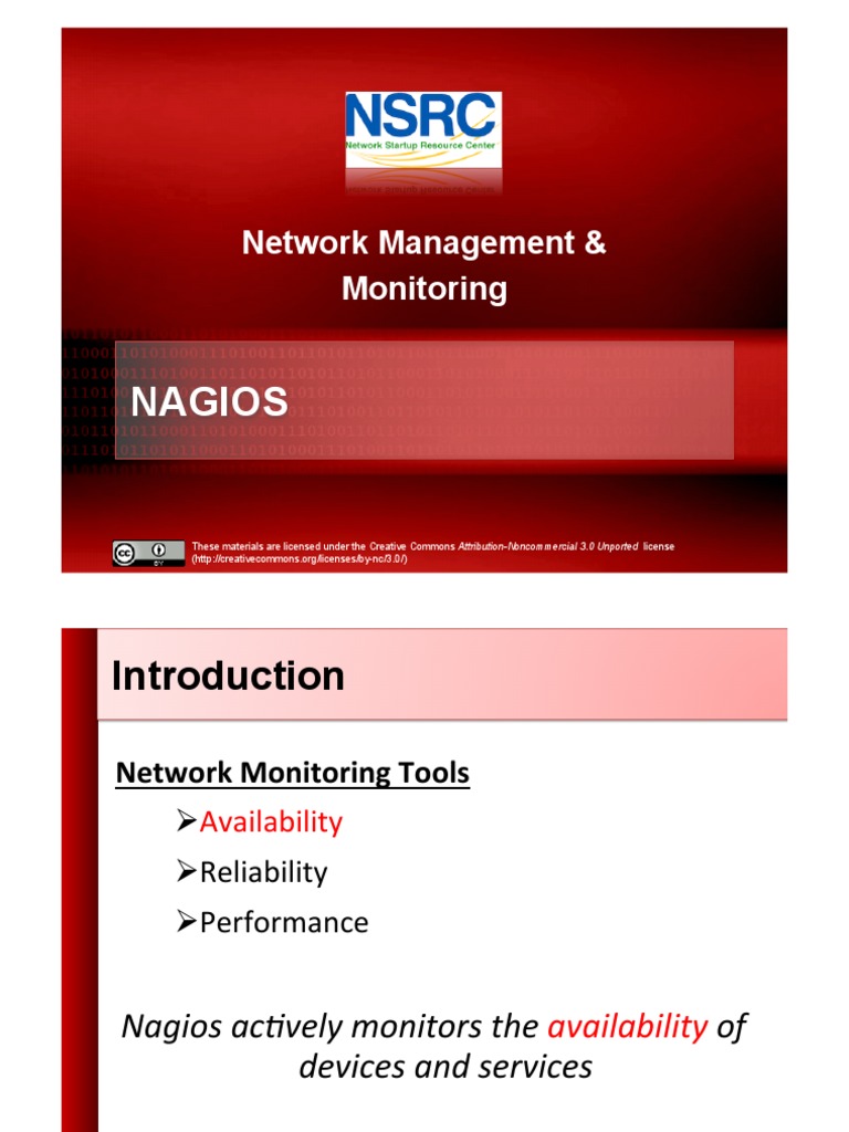 Nagios: Network Management & Monitoring | PDF | Computer Networking | Digital Technology