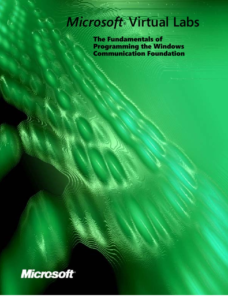 WCF Fundamentals | PDF | Windows Communication Foundation | Hypertext Transfer Protocol