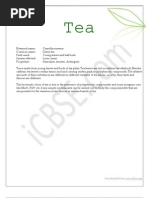 Chemistry Investigatory Project: Acidity in Tea Leaves | PDF