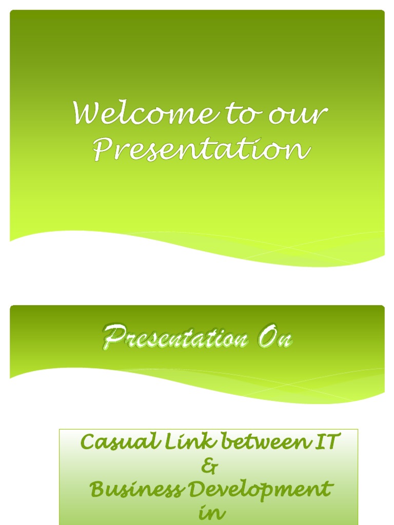 IT in Business for Accounting Students | PDF | Information Technology ...
