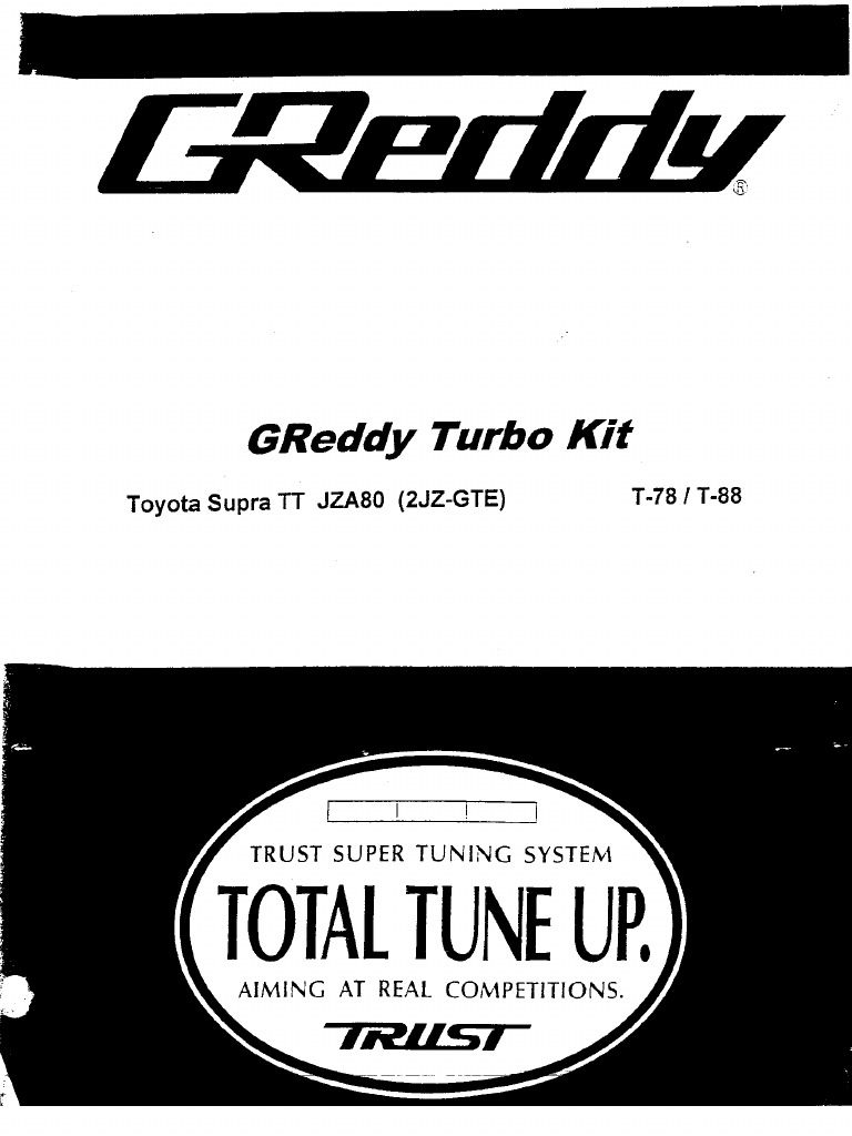 T78 T88 Turbo Upgrade | PDF
