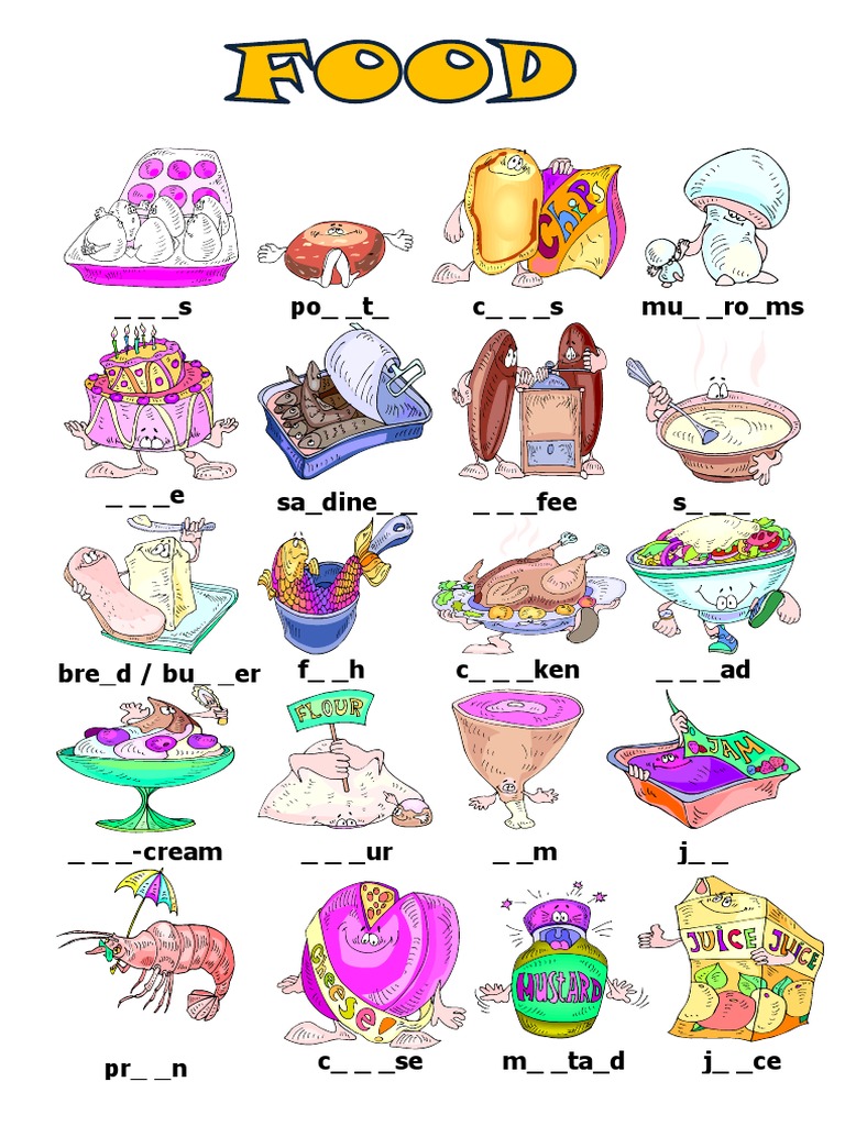 Food Ingredient List and Recipes | PDF