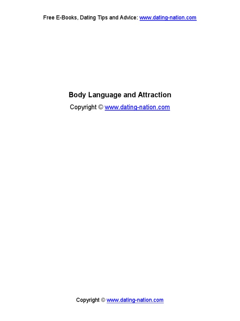 Body Language and Attraction | PDF | Body Language | Smile