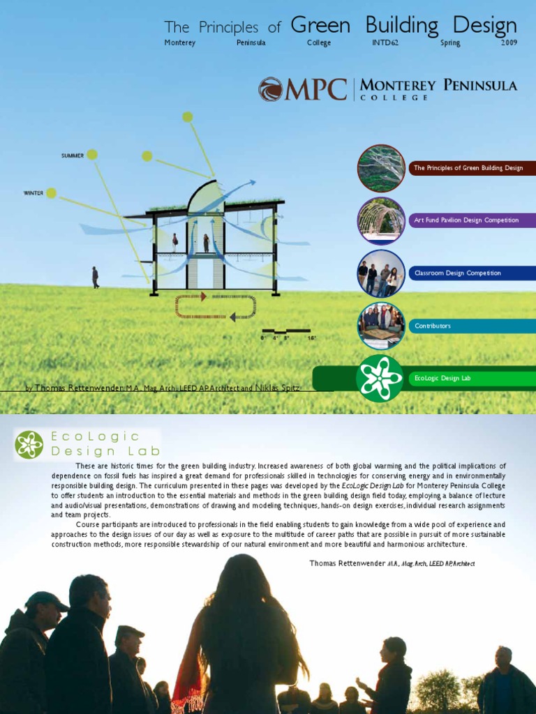 PRINCIPLES OF GREEN BUILDING DESIGN | Green Building | Building