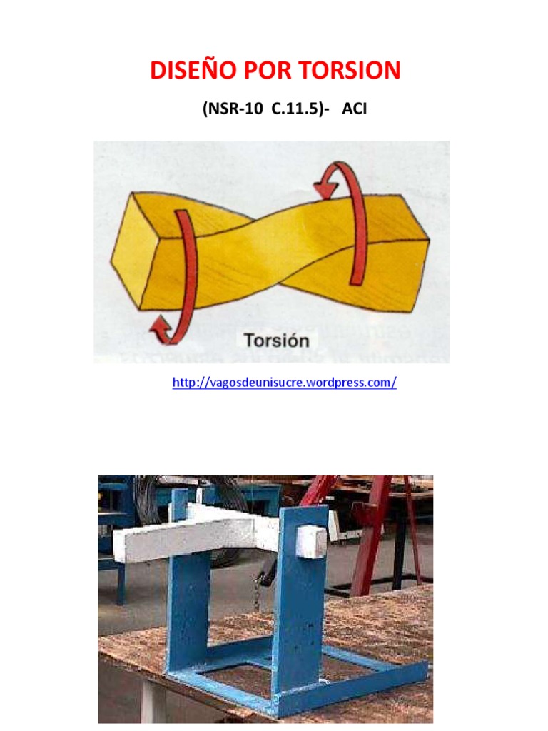Diseño de Estructuras por Torsión | PDF | Doblar | Esfuerzo de torsión