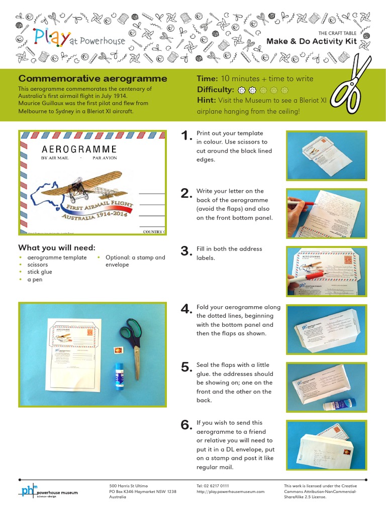 Commemorative Aerogramme