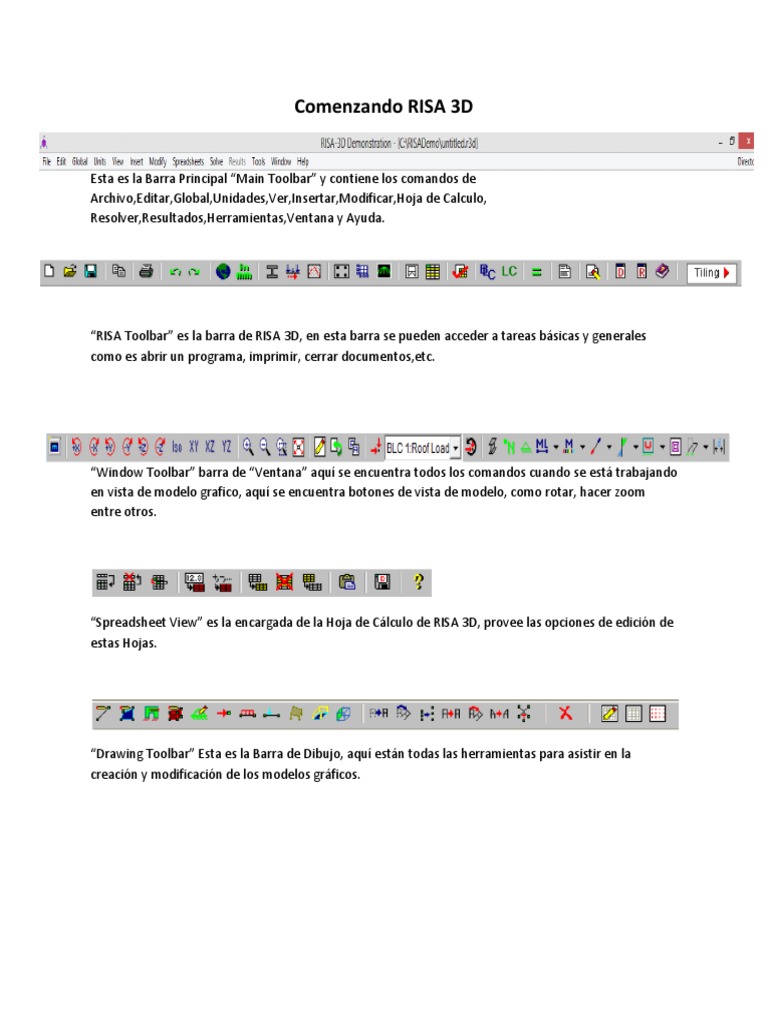 Manual RISA | PDF | Ventana (informática) | Point and Click