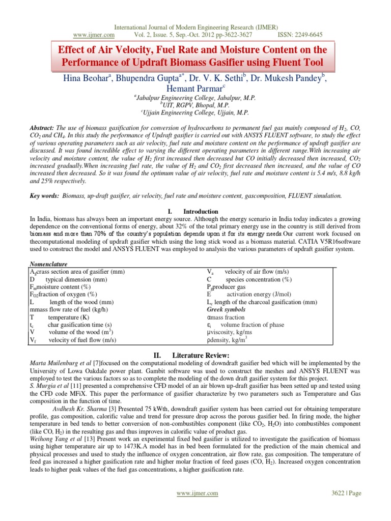 DF 2536223627 | PDF | Gasification | Computational Fluid Dynamics