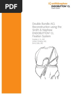 Endobutton Family Brochure | PDF | Surgical Suture | Medical Specialties