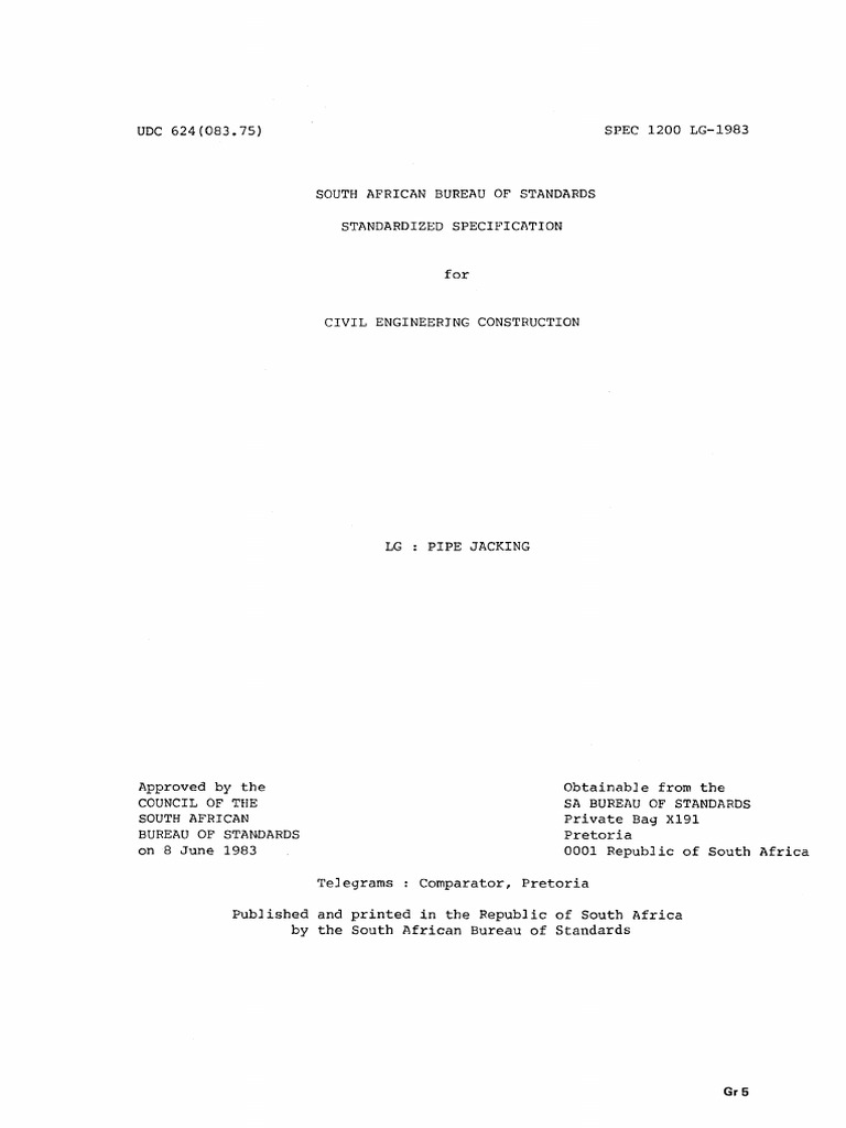 Sabs 1200 LG | PDF | Nature