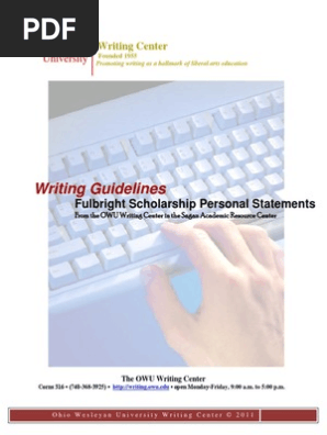 Fulbright Personal Statement A Detailed Guideline Fulbright