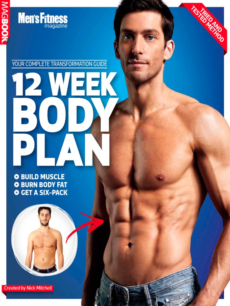 Men's Fitness 12 Week Body Plan (Mens Health) by Nick Mitchell PDF ...