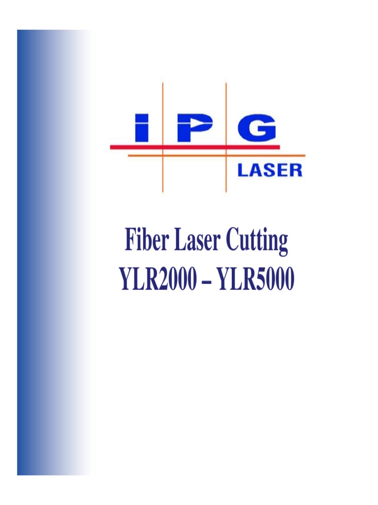 IPG Cutting 2 To 5 KW | PDF | Laser | Optics