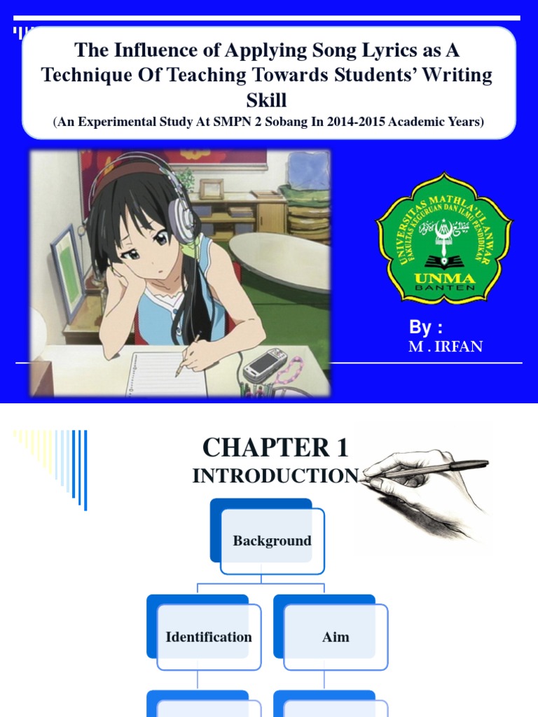 The Influence of Applying Song Lyrics As A Technique of Teaching ...