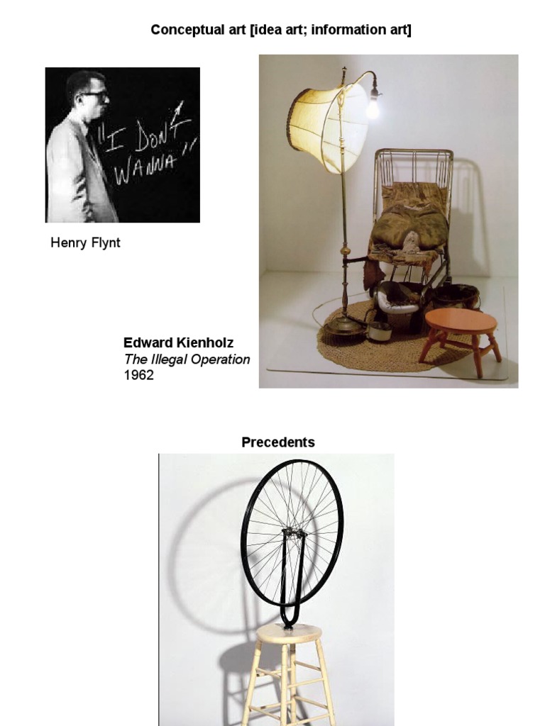 Conceptual Art (Idea Art Information Art) : Henry Flynt | PDF ...