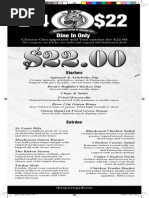 Deek Duke Menu | PDF | Salad | European Cuisine