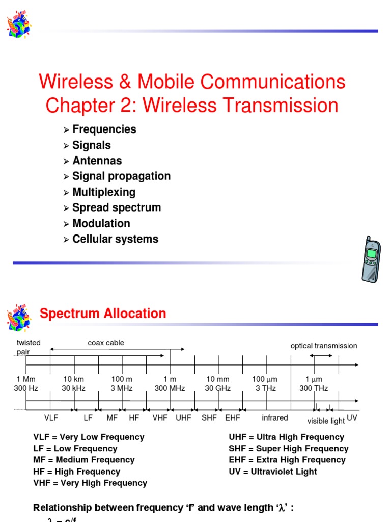 Ch2 Wireless Transmission | PDF | Modulation | Radio Propagation
