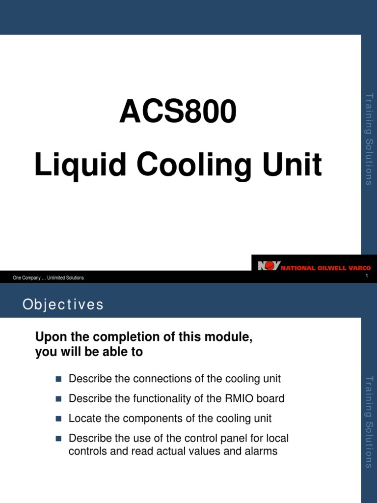 10-ABB AC Drive LCU Description | PDF | Relay | Pressure