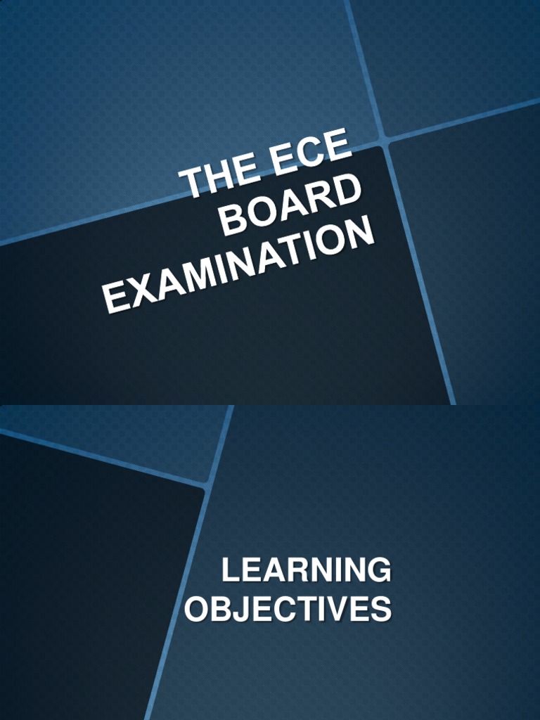 Ece Board Exam | Test (Assessment) | Licensure