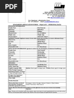 Pre-Joining Familiarization Check List | PDF