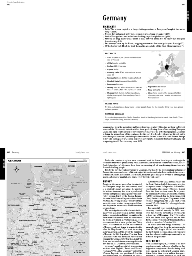 Du Lich Germany | PDF | East Germany | Germany