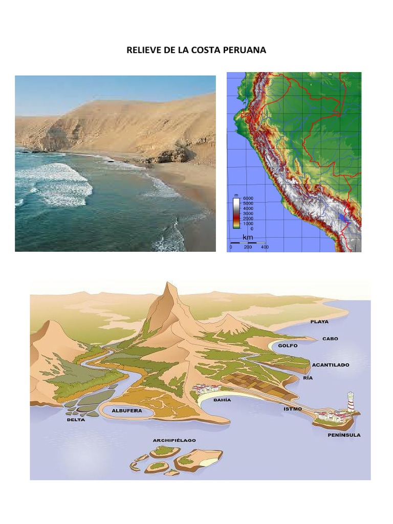 Relieve de La Costa Peruana | PDF