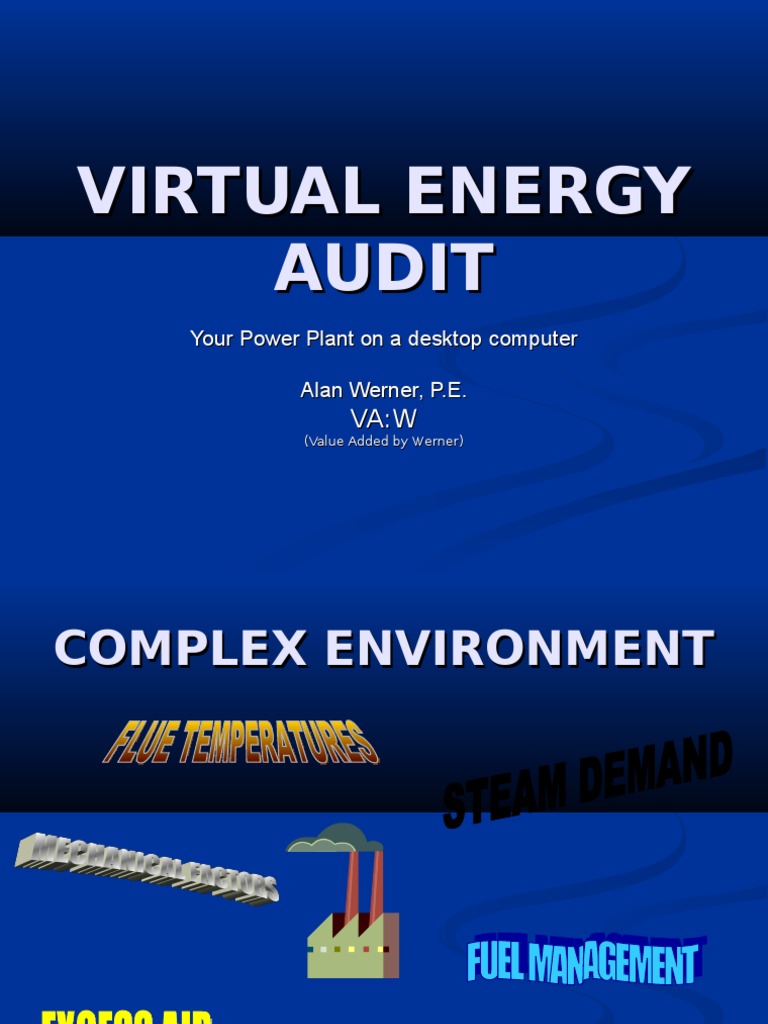 Virtual Energy Audit Overview | PDF | Boiler | Combustion