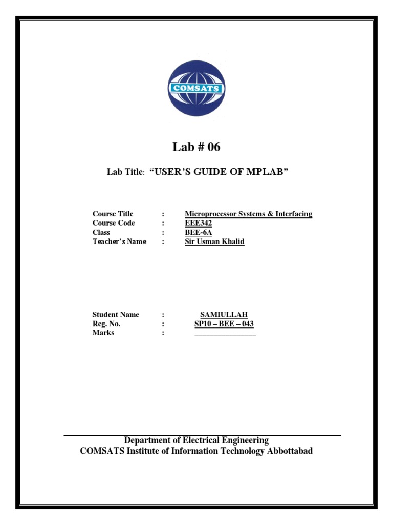 Mplab Tutorial | PDF | Integrated Development Environment | Software Engineering