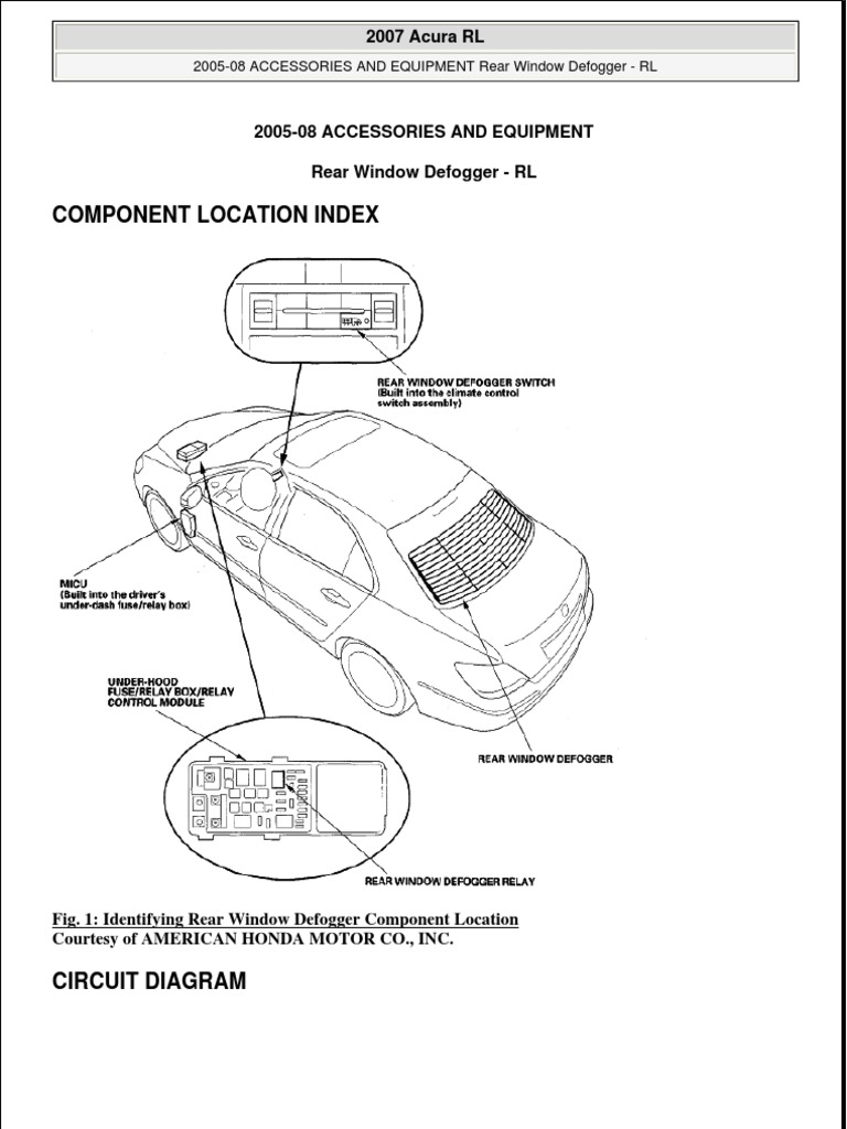 Defogger | PDF | Electronic Circuits | Fuse (Electrical)