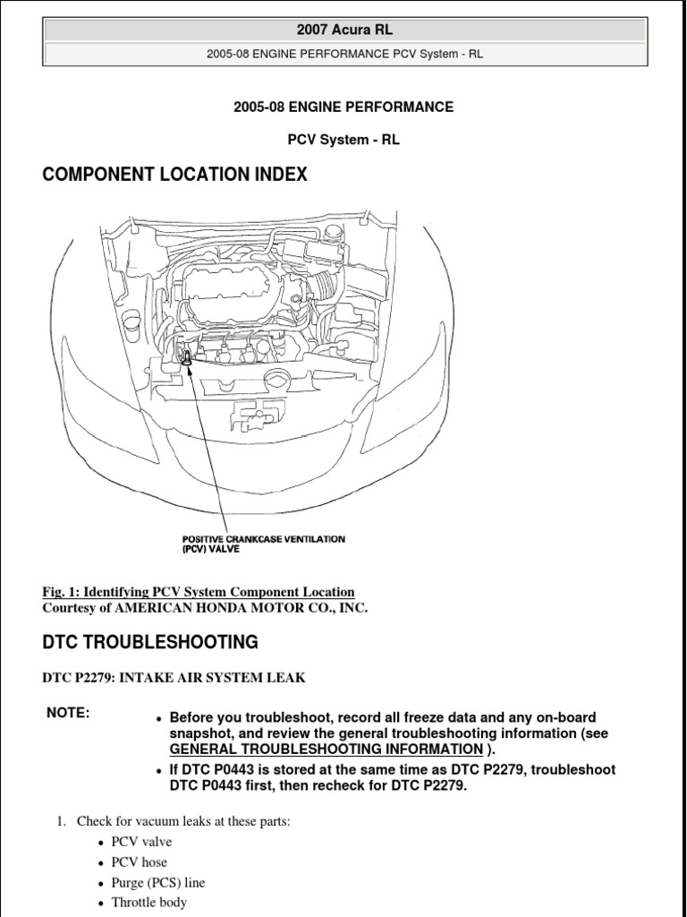 PCV System | PDF | Throttle | Rotating Machines