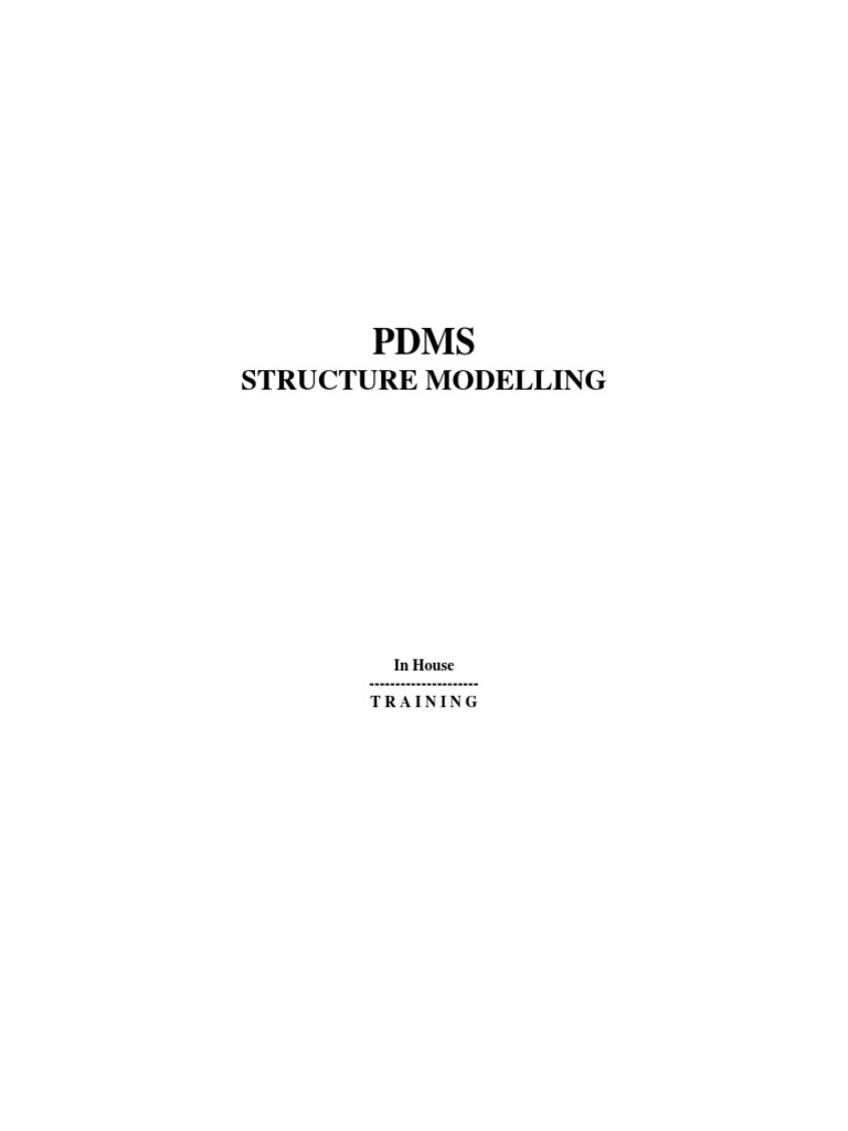 Pdms Structure-manual Book