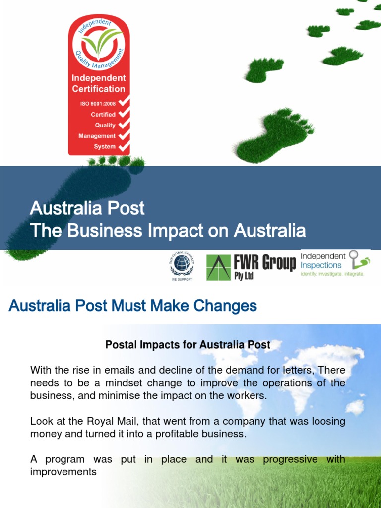 Australia Post Business Strategy Insights | PDF | Quality Management ...