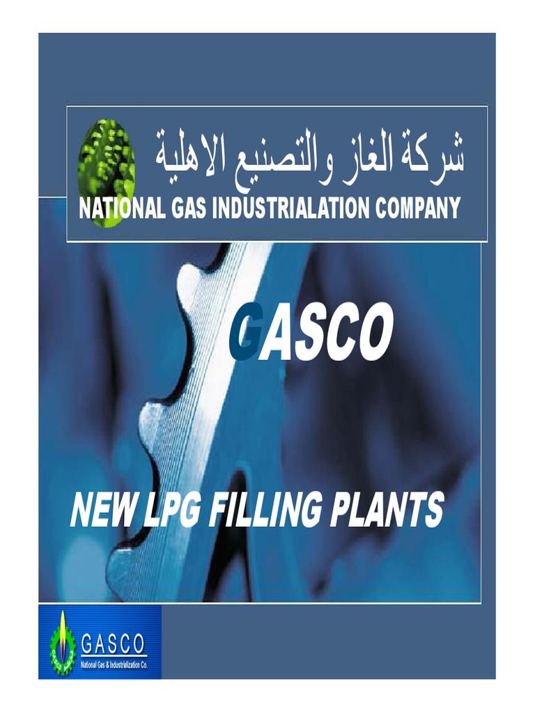 New LPG Filling Plants by GASCO | PDF | Water Supply Network ...
