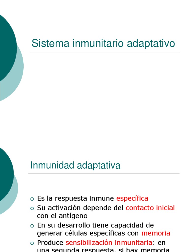 Respuesta Adaptativa | PDF | Sistema inmune | Anticuerpo