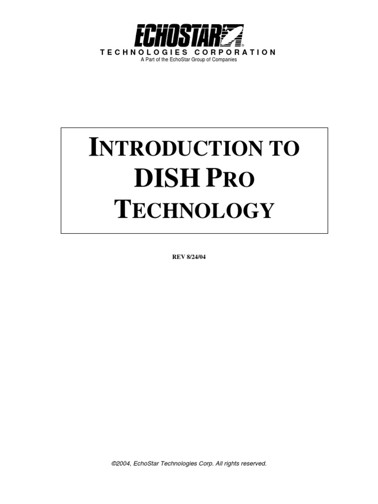 Dishpro Manual | PDF | Satellite Television | Coaxial Cable