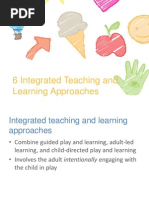 ELECT Framework: Domains of Play | PDF | Learning | Preschool