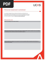 UCAS - Personal Statement - How To Guide | University And College Admission | Gce Advanced Level ...