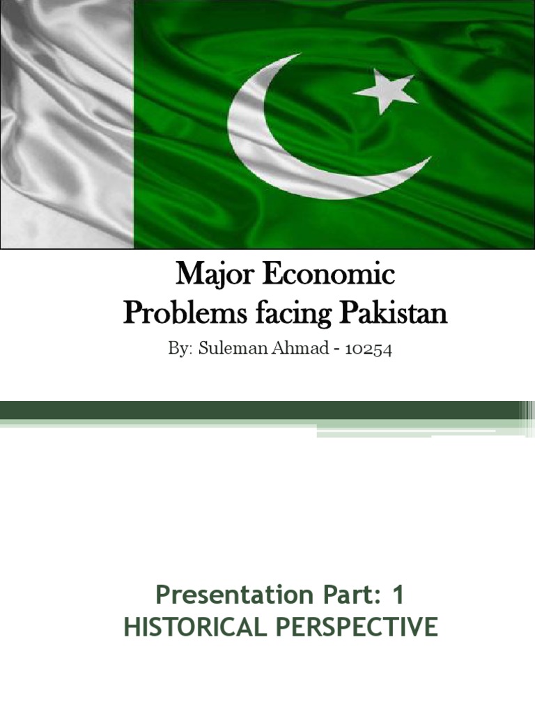 Economic Problems of Pakistan | PDF | Fiscal Policy | Government Budget ...