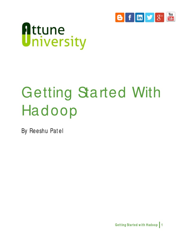 Getting Started With Hadoop | PDF | Apache Hadoop | Map Reduce Getting Started With Hadoop | PDF | Apache Hadoop | Map Reduce