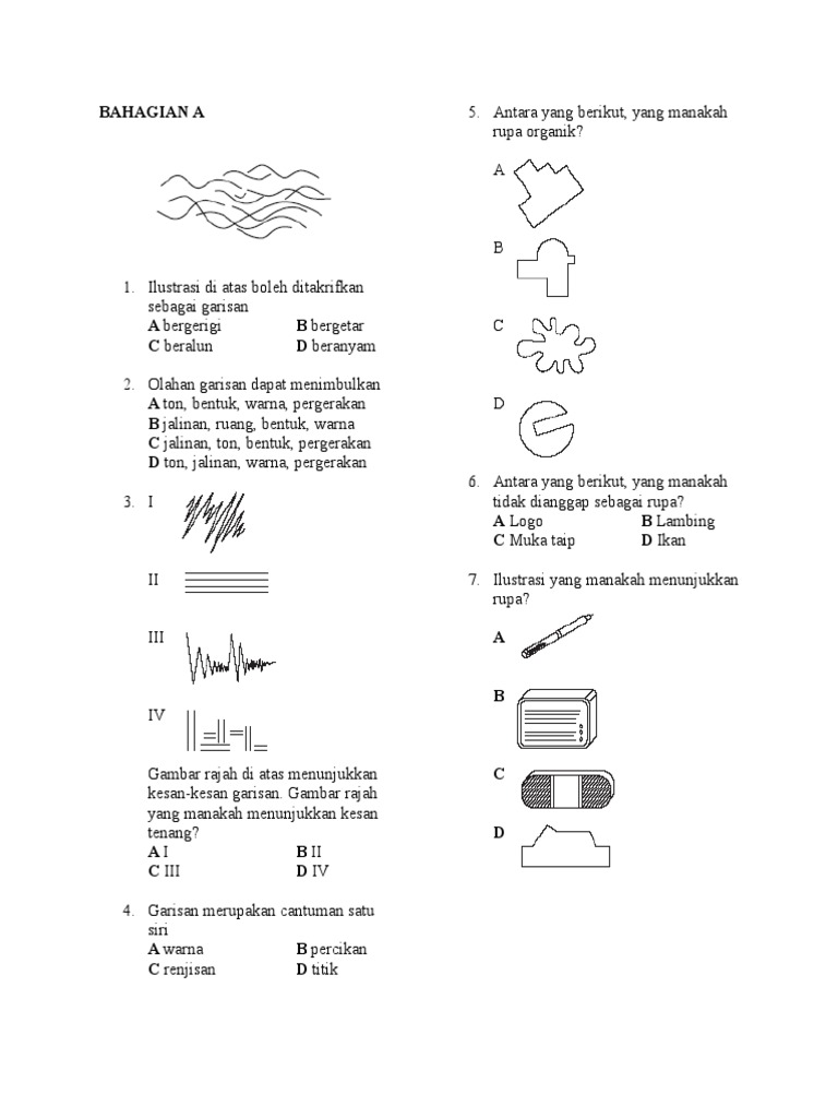 Soalan PSV Tingkatan 3 BAHAGIAN A | PDF