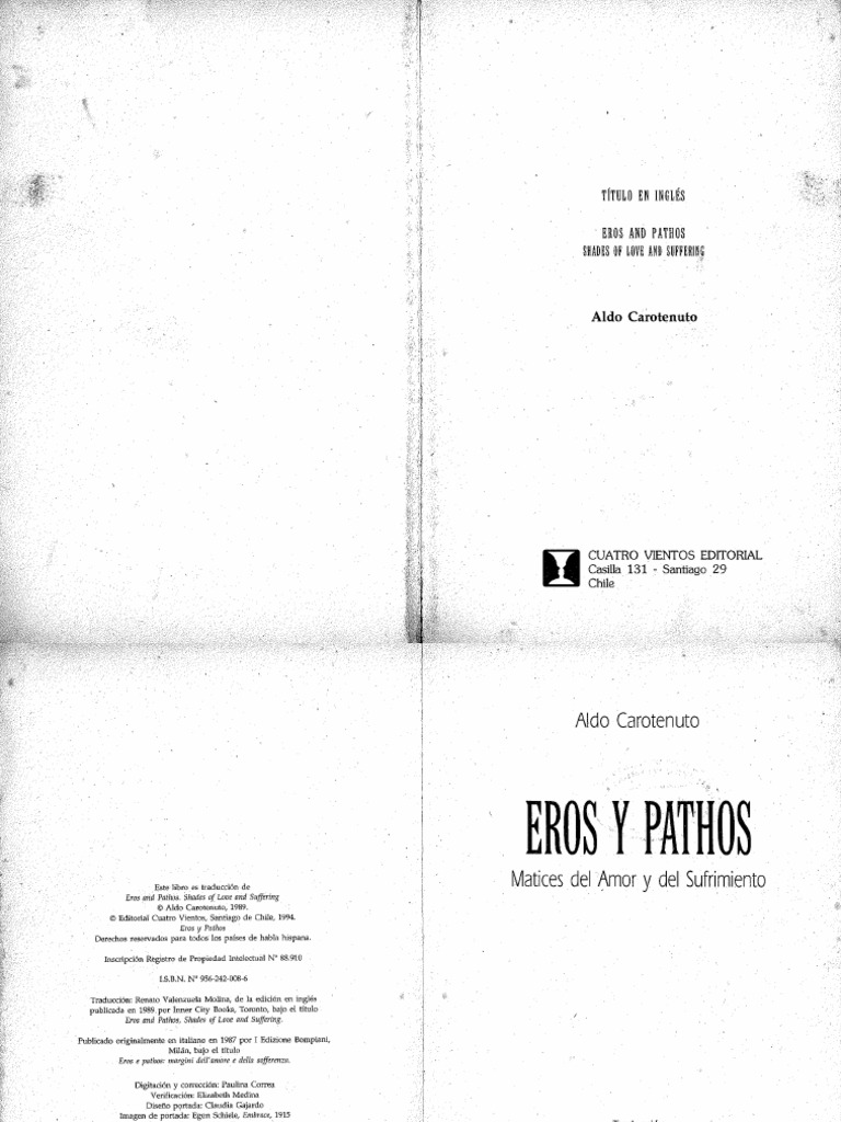 Eros y Pathos-Aldo Carotenuto | PDF