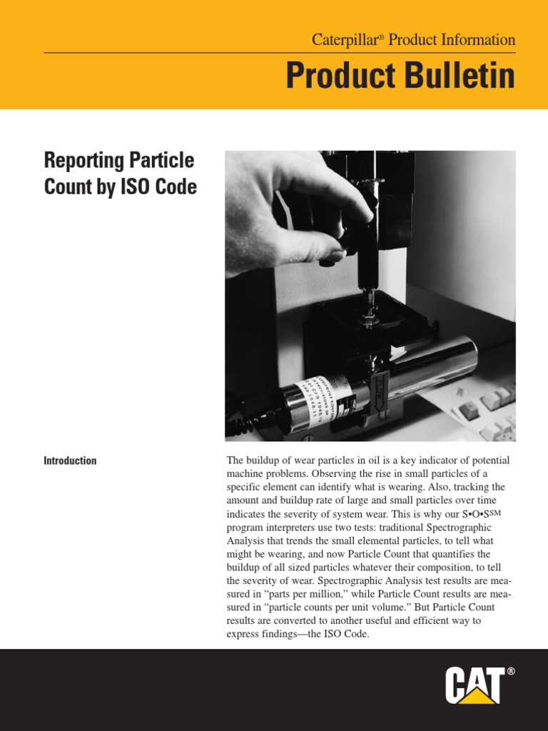 (PEJT5025-02) Reporting Particle Count by ISO Code | Download Free PDF ...
