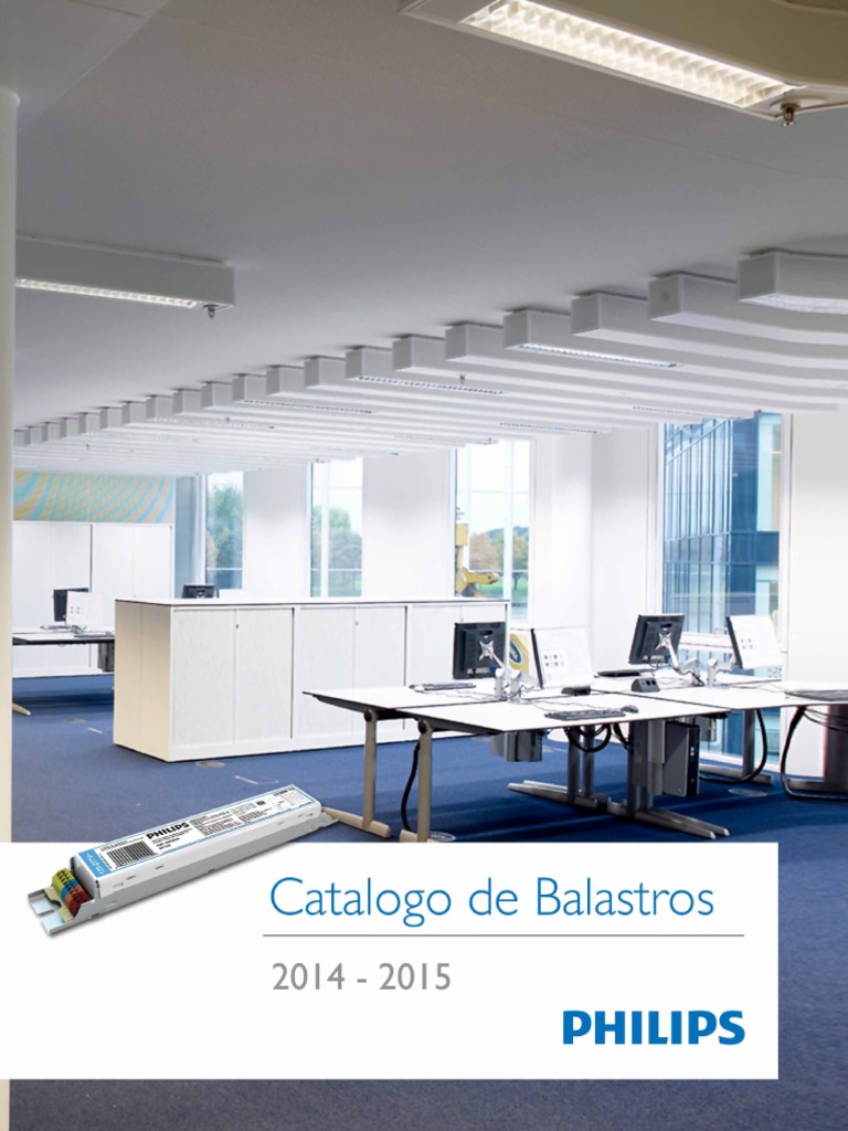 Catalogo Balastros Philips 2014 | PDF