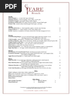 Breakfast and Kickback Menu - Drury Hotels | PDF | Hot Dog | French Fries